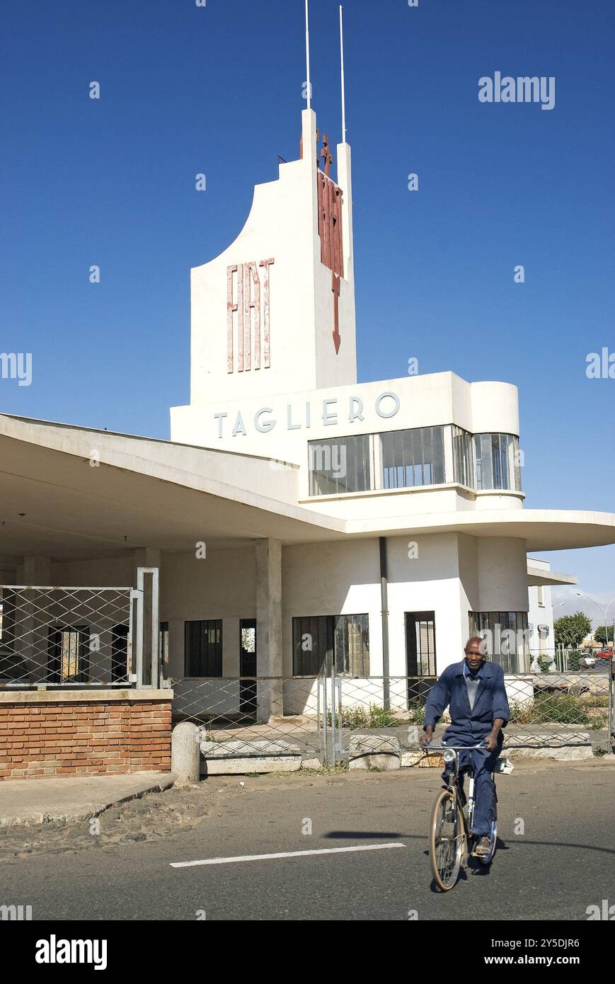 Fiat tagliero italian colonial architecture in asmara eritrea Stock ...