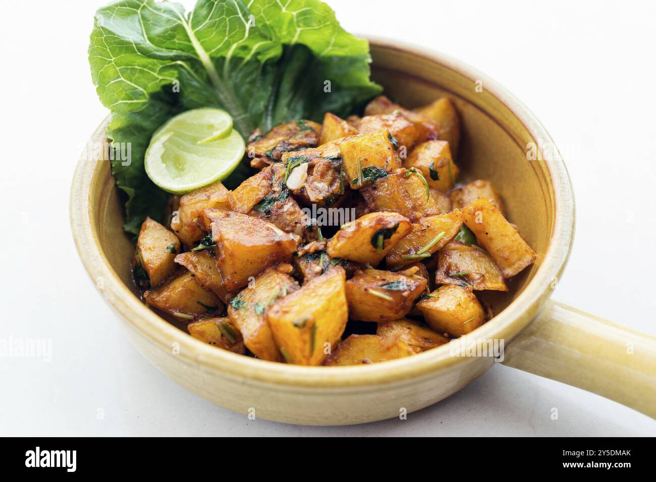 Batata harra lebanese middle eastern spicy fried garlic herb potato ...