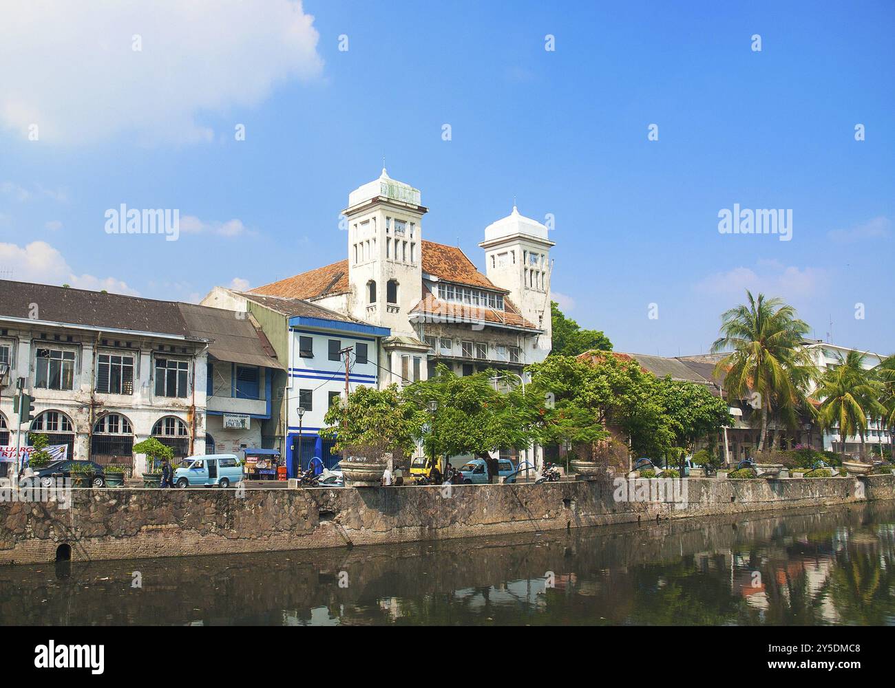 Dutch colonial buildings in jakarta old town indonesia Stock Photo - Alamy