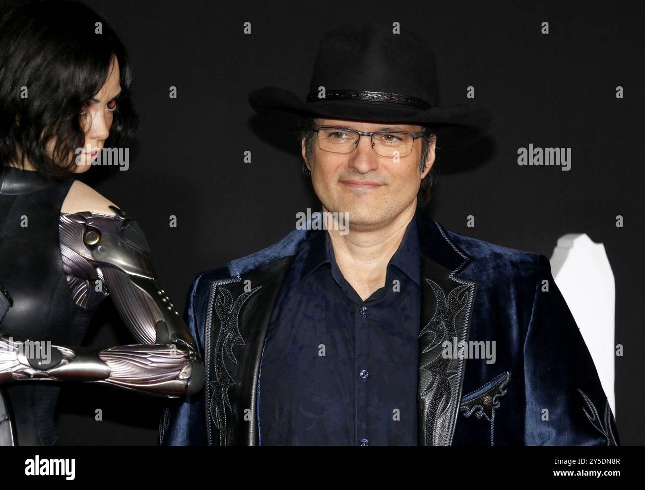 Robert Rodriguez at the Los Angeles premiere of 'Alita: Battle Angel ...