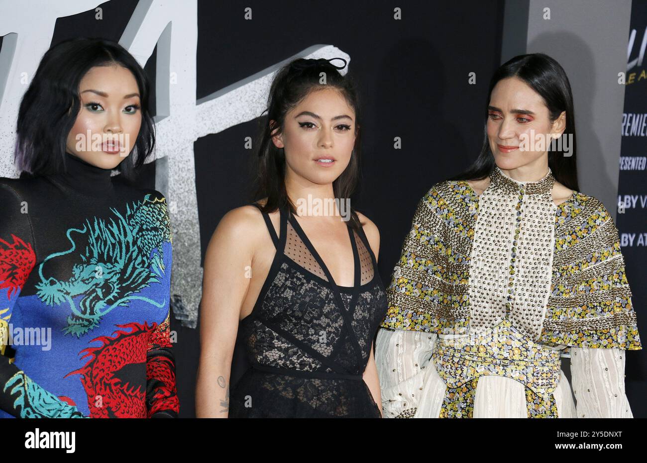 Lana Condor, Rosa Salazar and Jennifer Connelly at the Los Angeles ...