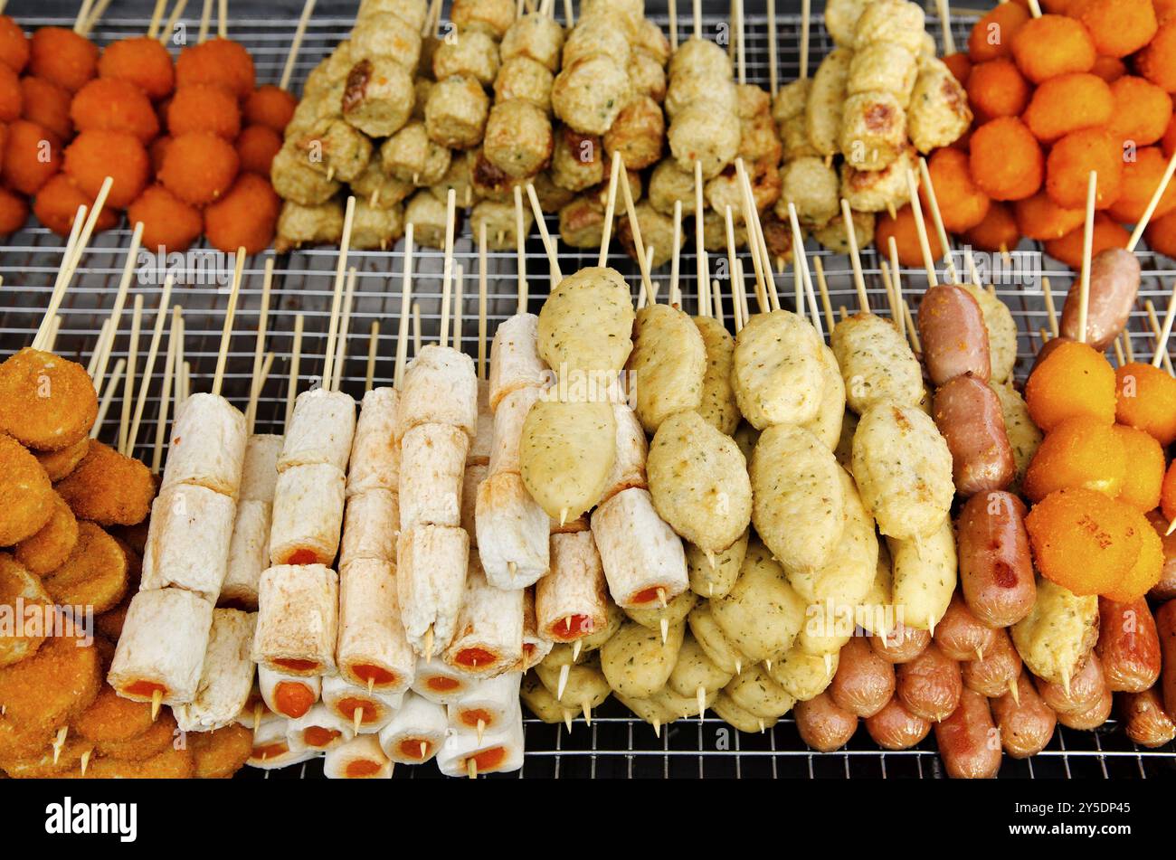 Streetfood snacks in penang malaysia Stock Photo - Alamy