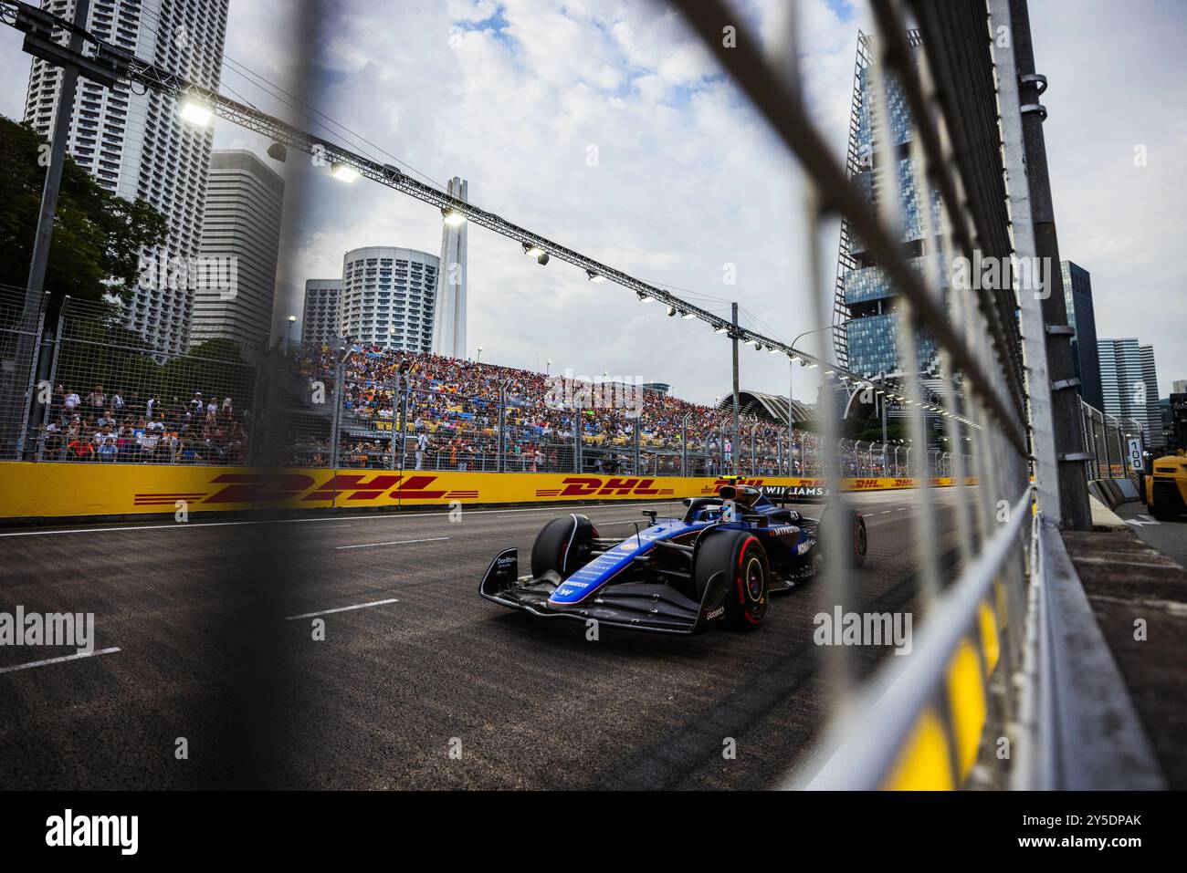 Marina Bay Street Circuit, Singapore, Singapore. 21.September.2024; Franco Colapinto of ...