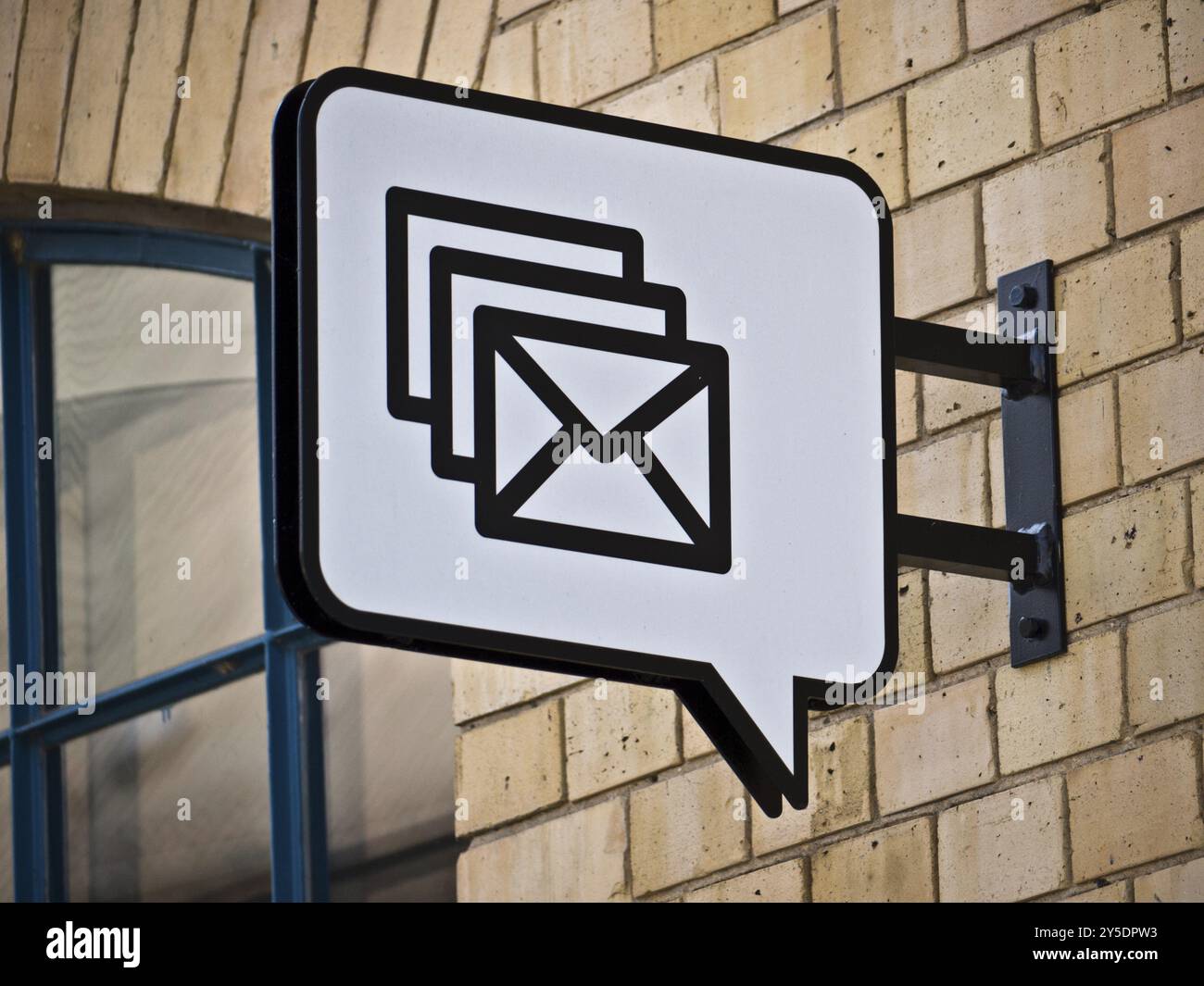Symbol of the mailroom at a Berlin university Stock Photo - Alamy