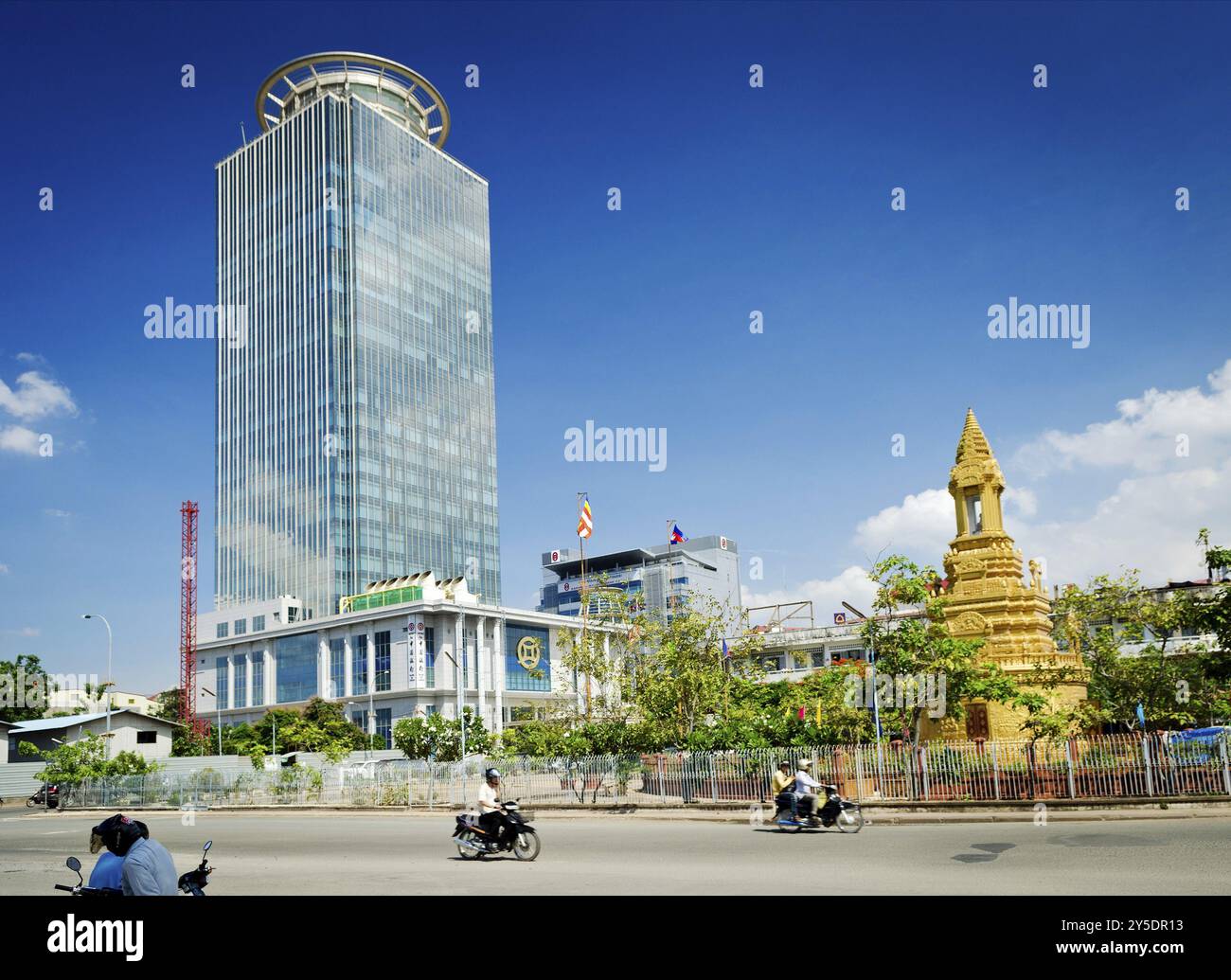 Canadia Bank tower modern architecture building skyscraper in central ...