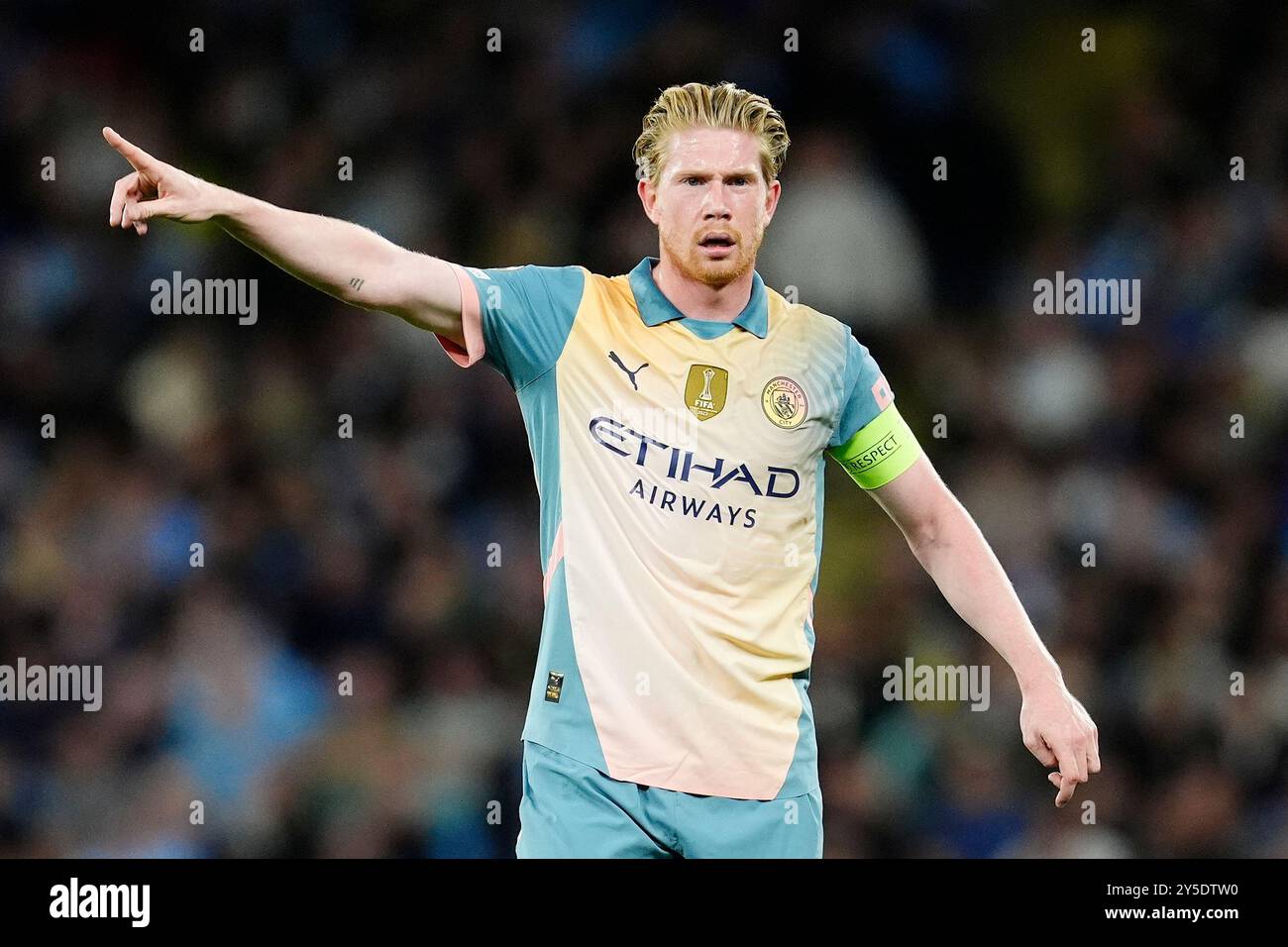 Manchester City's Kevin De Bruyne during the UEFA Champions League ...