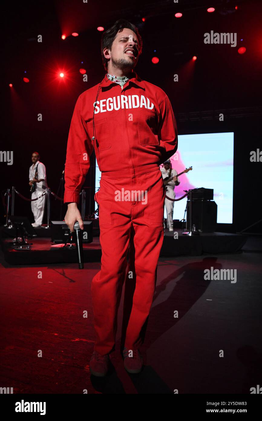 Miami Beach, FL, USA. 20th Sep, 2024. Andres Vicente de Jesus Lazo ...