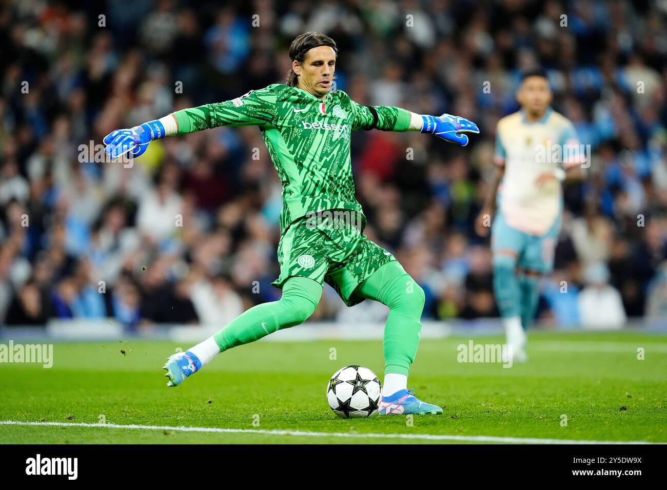 Inter Milan goalkeeper Yann Sommer during the UEFA Champions League ...