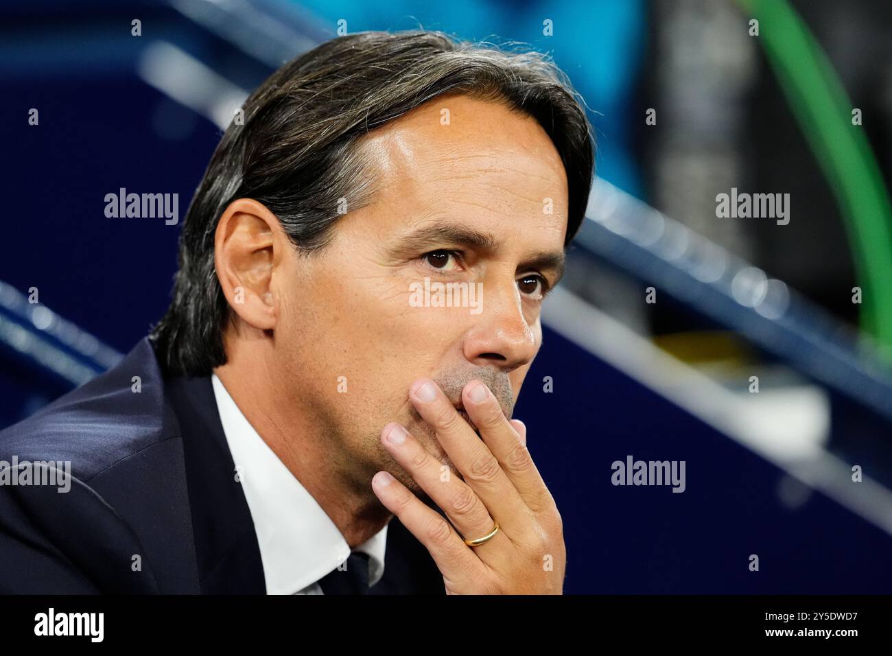 Inter Milan manager Simone Inzaghi during the UEFA Champions League ...