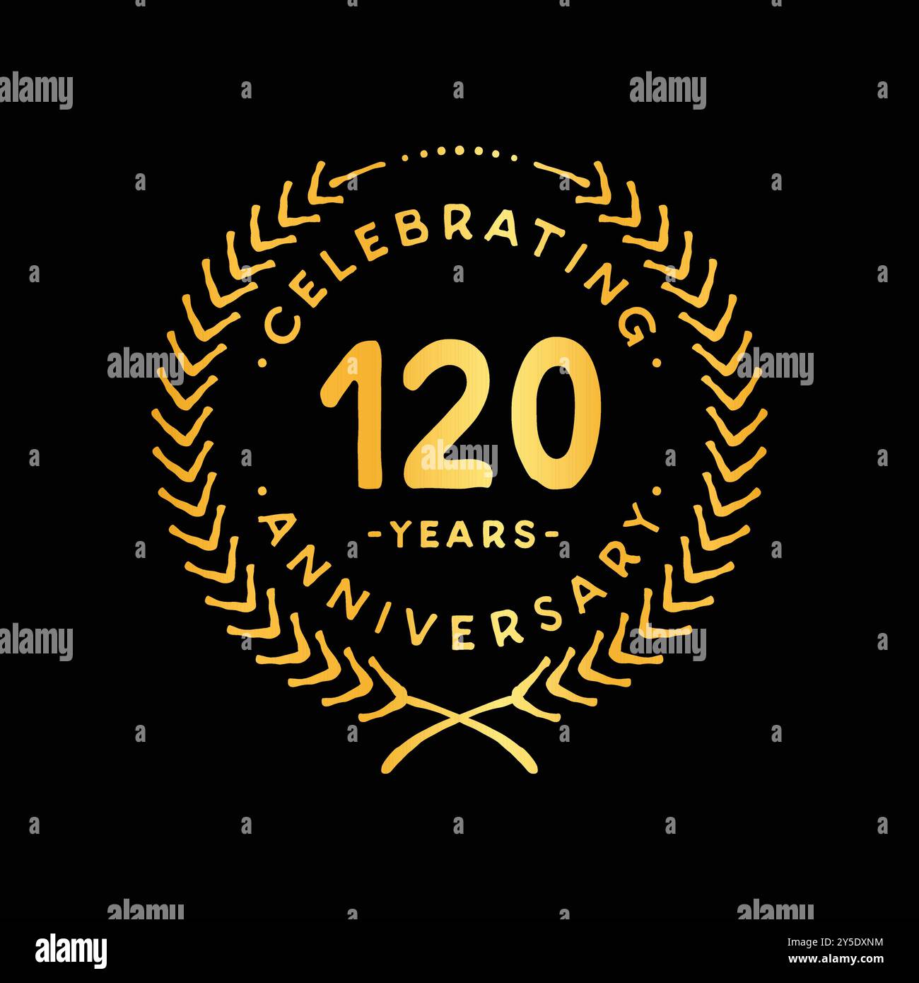 120th Stock Vector Images - Alamy