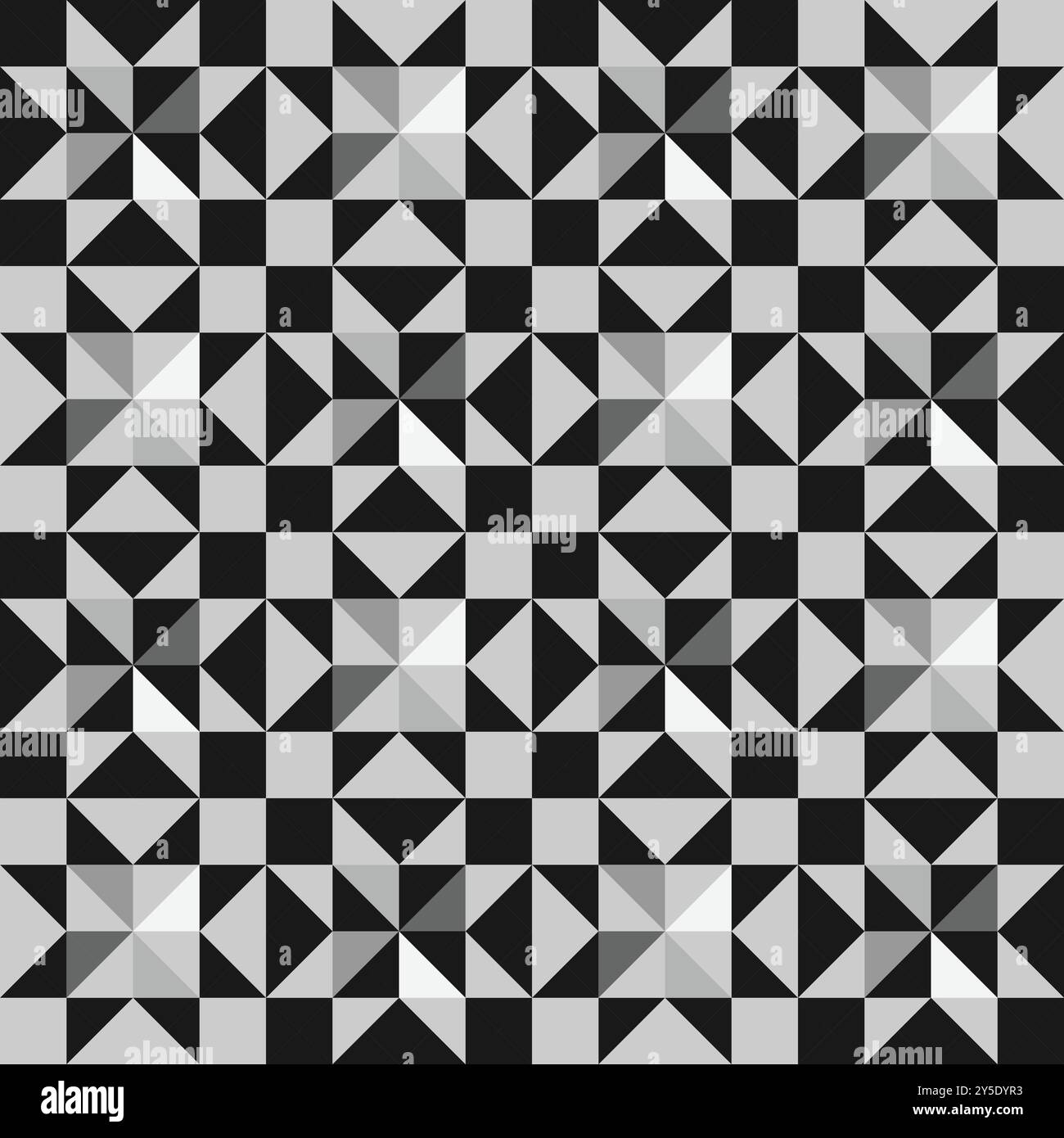 Patchwork block template. Black and white. Vector illustration. Vector ...