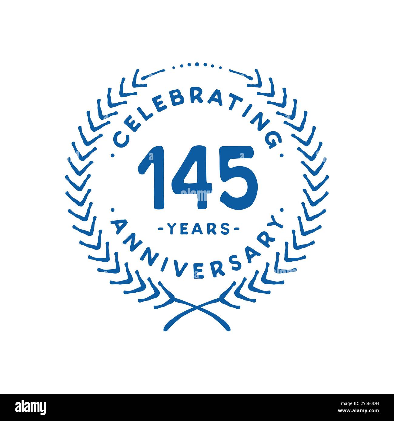145 years Stock Vector Images - Alamy