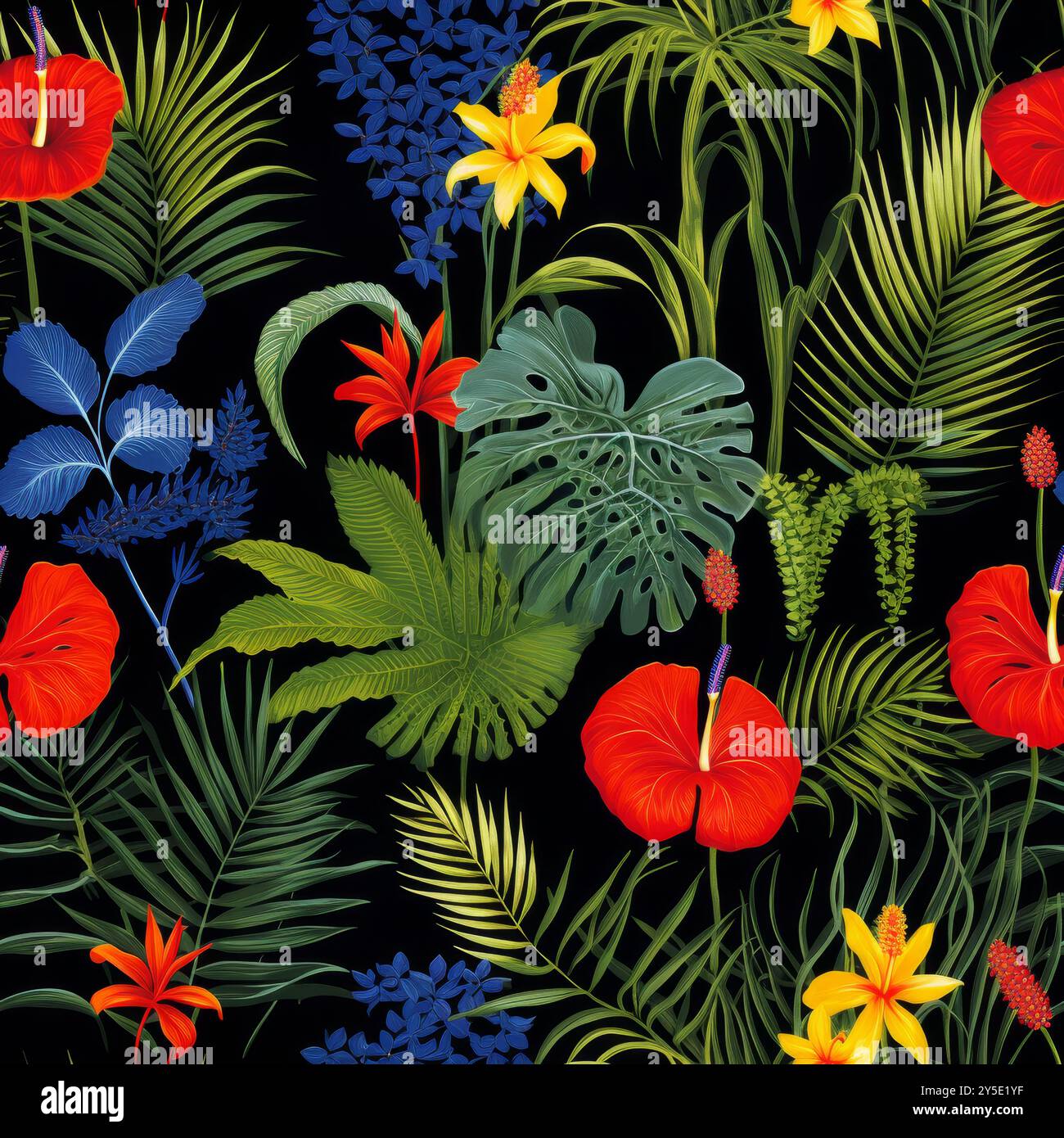 Exploring timeless patterns in tropical plant designs for your indoor ...