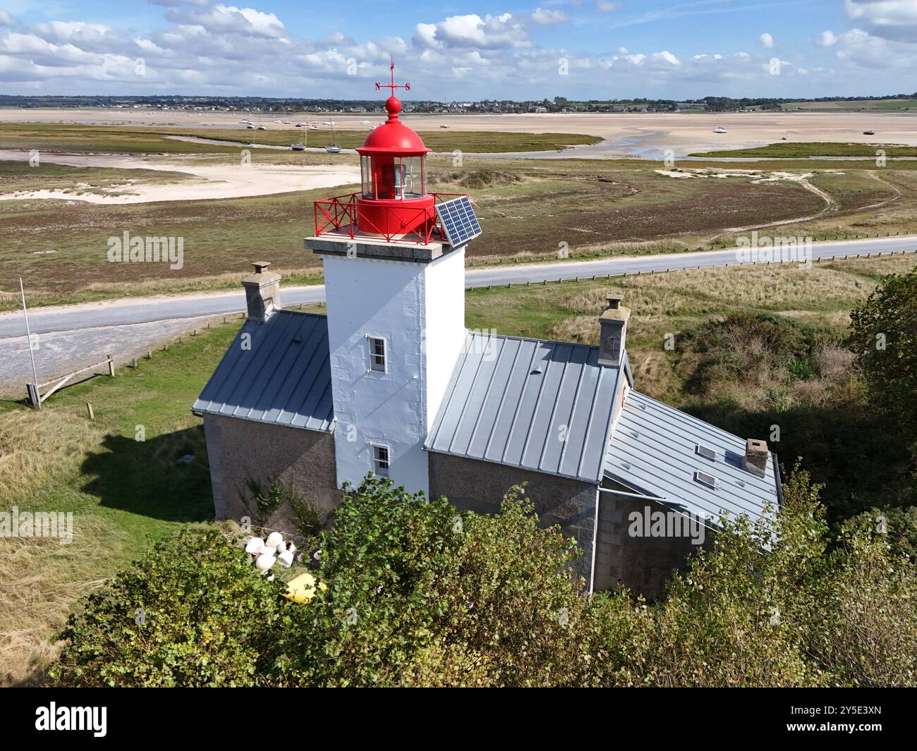 Pointe dagon lighthouse in normandy hi-res stock photography and images ...