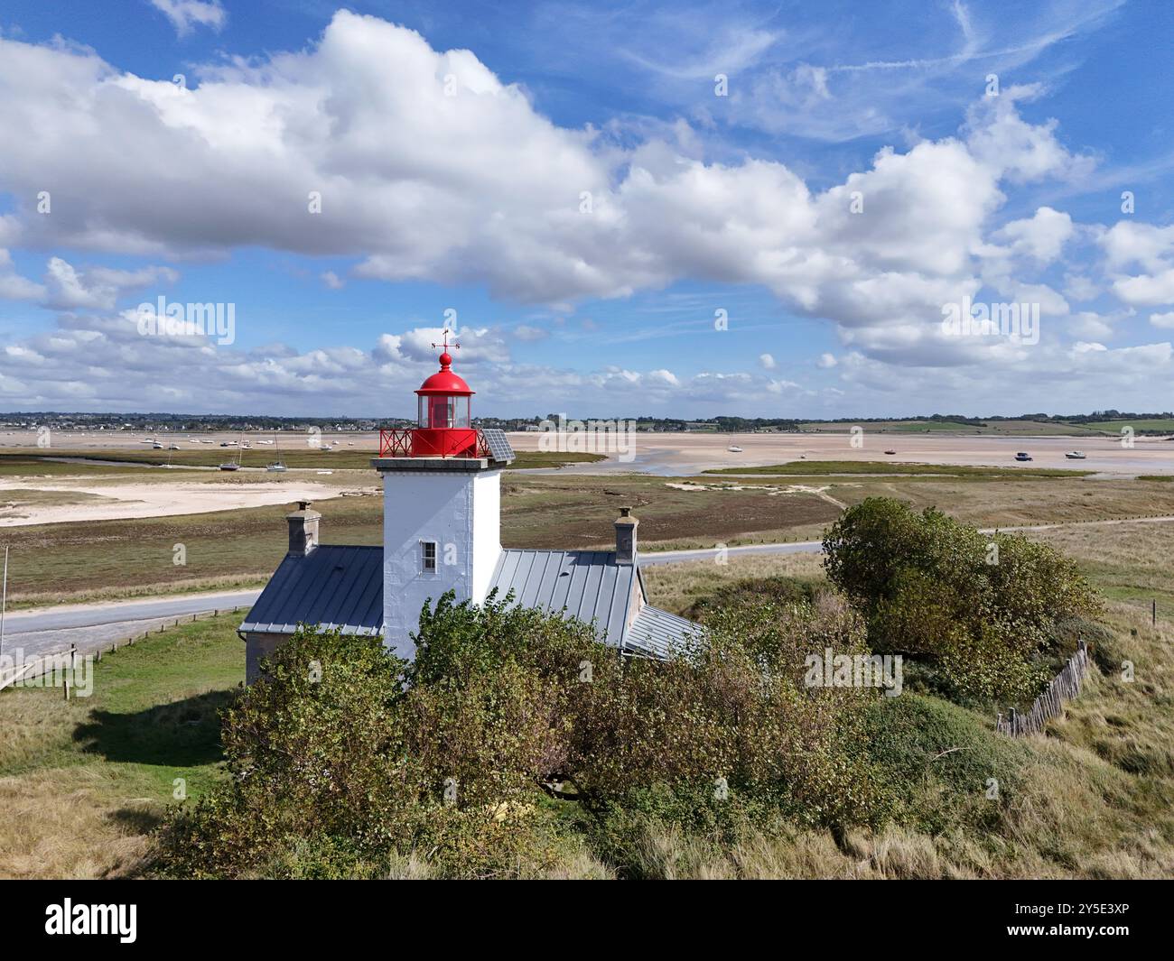 Pointe dagon lighthouse in normandy hi-res stock photography and images ...