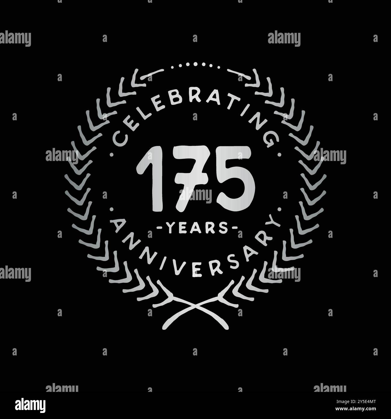 175th birthday Stock Vector Images - Alamy