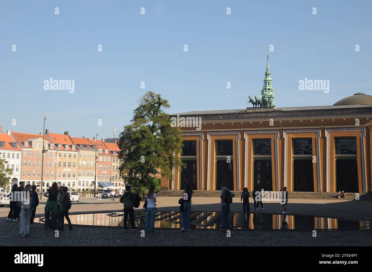Copenhagen, Denmark /21 September 2024/. Thorvaldsen museum building in ...
