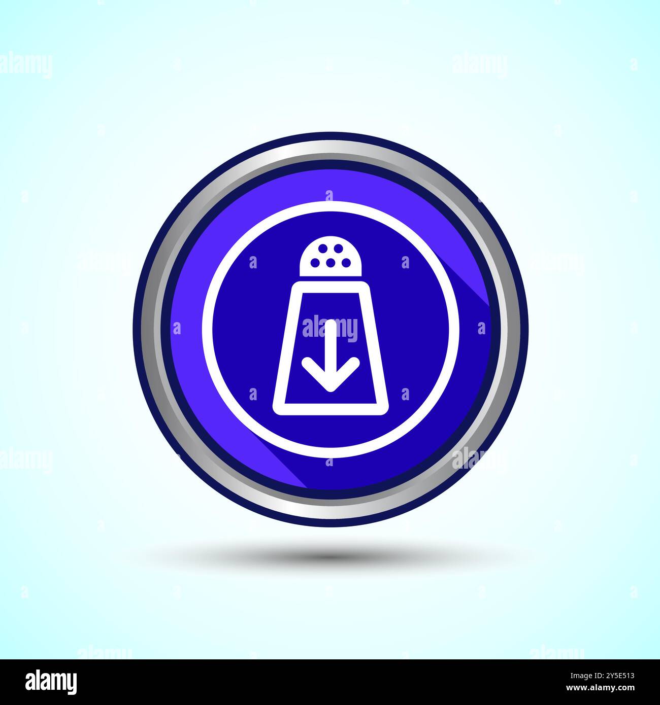 Low Sodium Icon Button Design Illustration Stock Vector Image & Art - Alamy