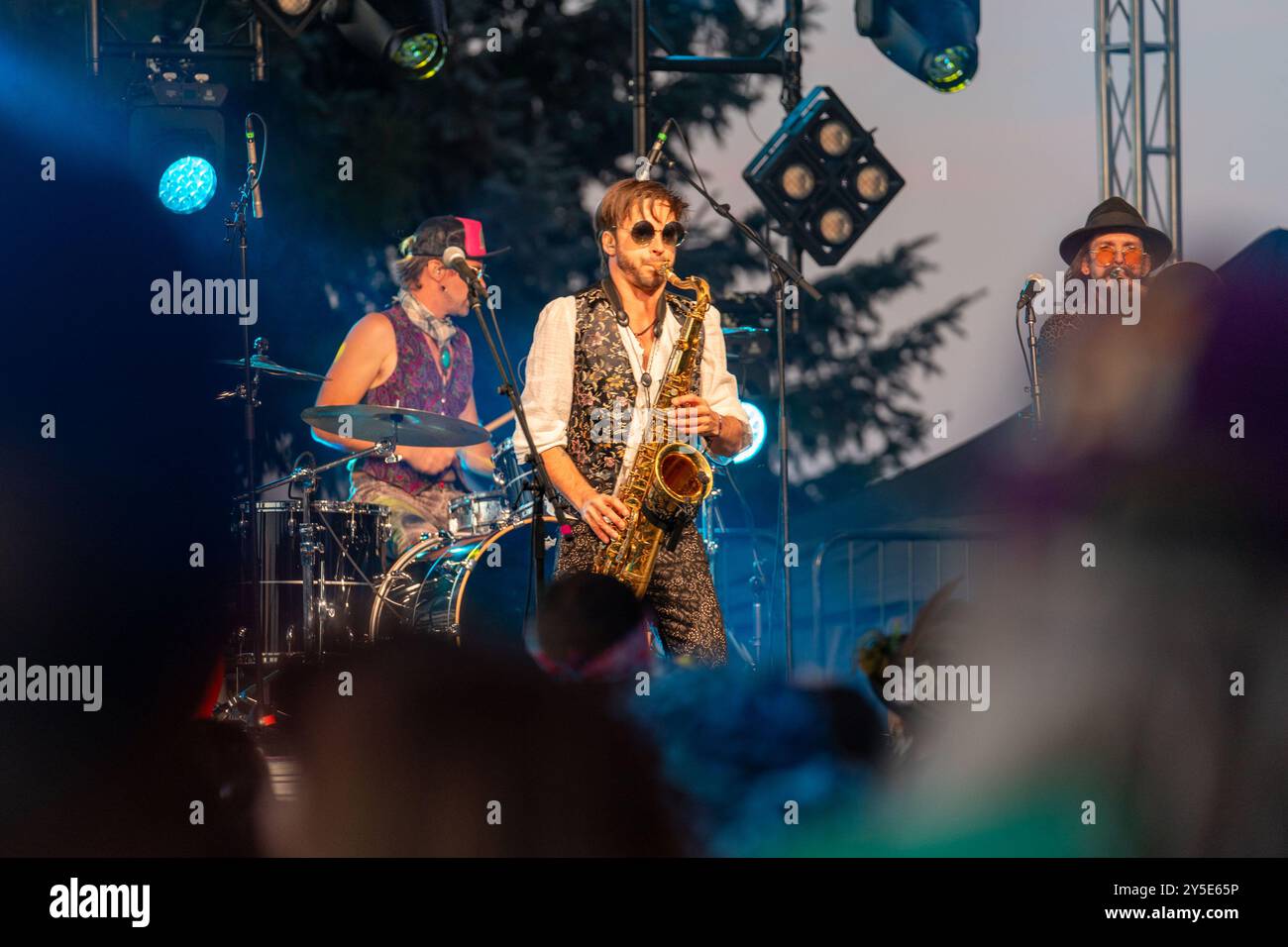 Atmosphere at the 2024 Cascade Equinox Festival on September 20, 2024 ...