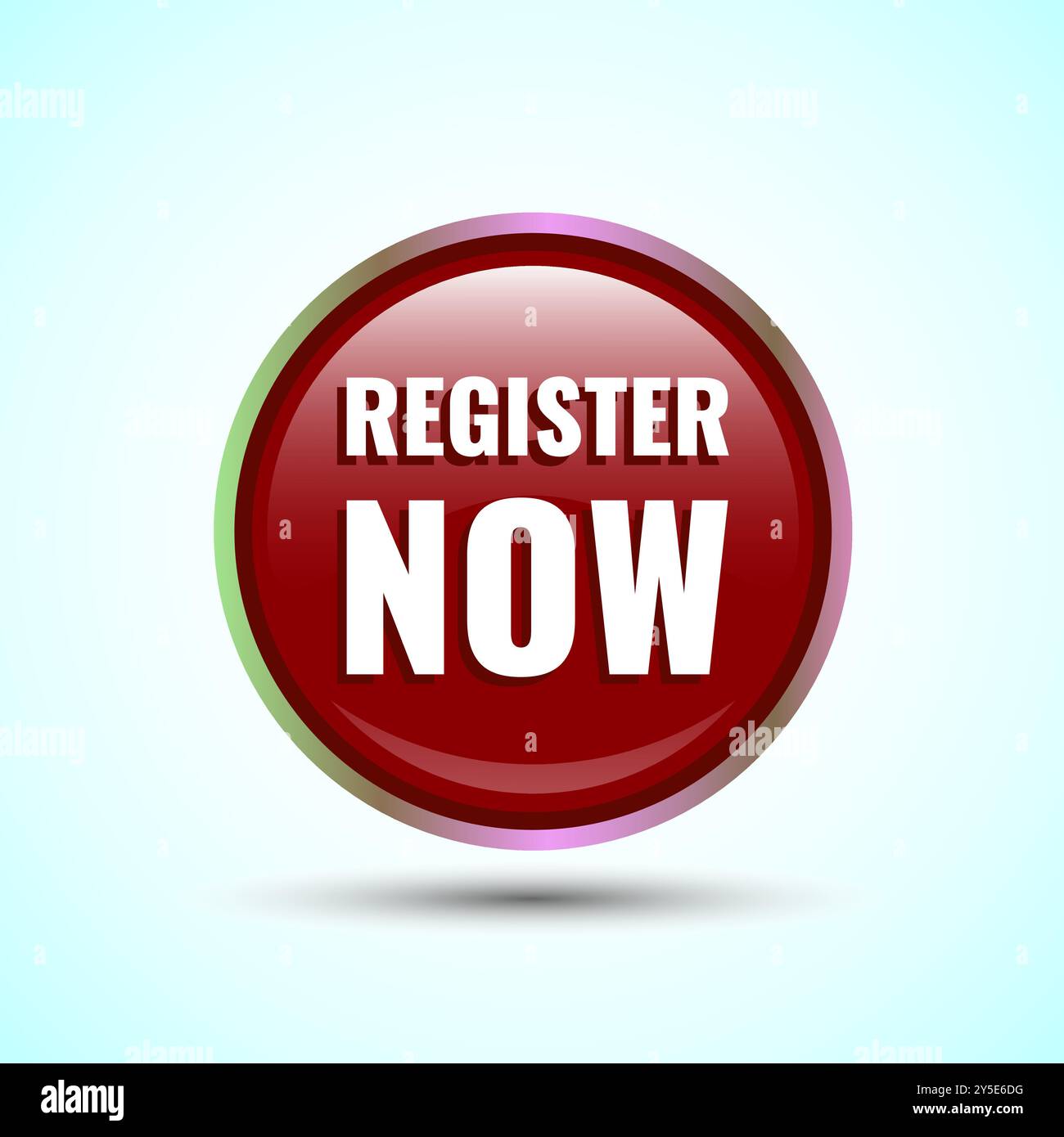 Register Now Icon Button Design Illustration Stock Vector Image & Art ...