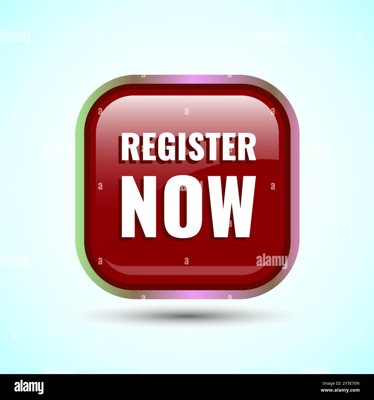 Register Now Icon Button Design Illustration Stock Vector Image & Art ...