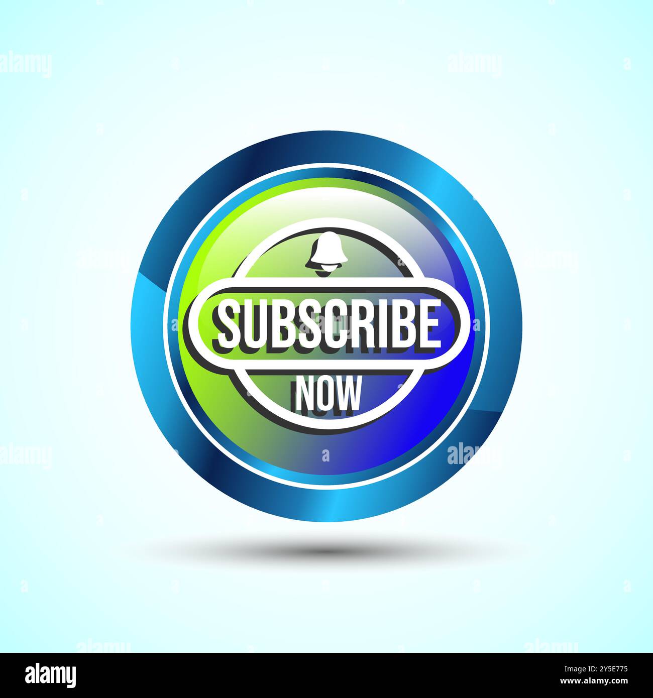 Subscribe Icon Button Design Illustration Subscribe Channel Button ...