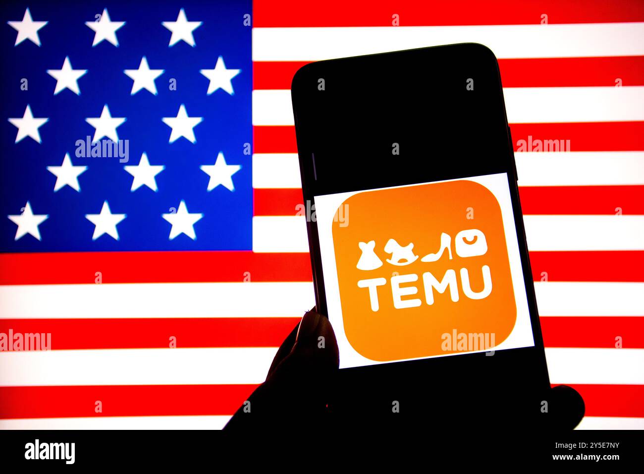 Temu logo hi-res stock photography and images - Alamy