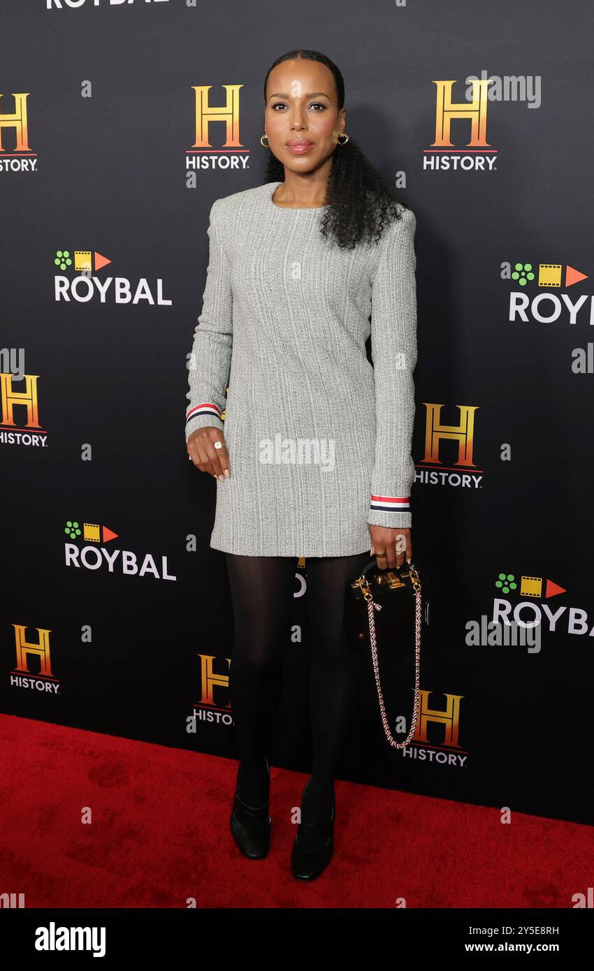 Los Angeles, Ca. 21st Sep, 2024. Kerry Washington at the History ...