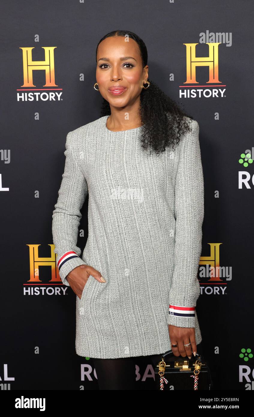 Los Angeles, Ca. 21st Sep, 2024. Kerry Washington at the History ...