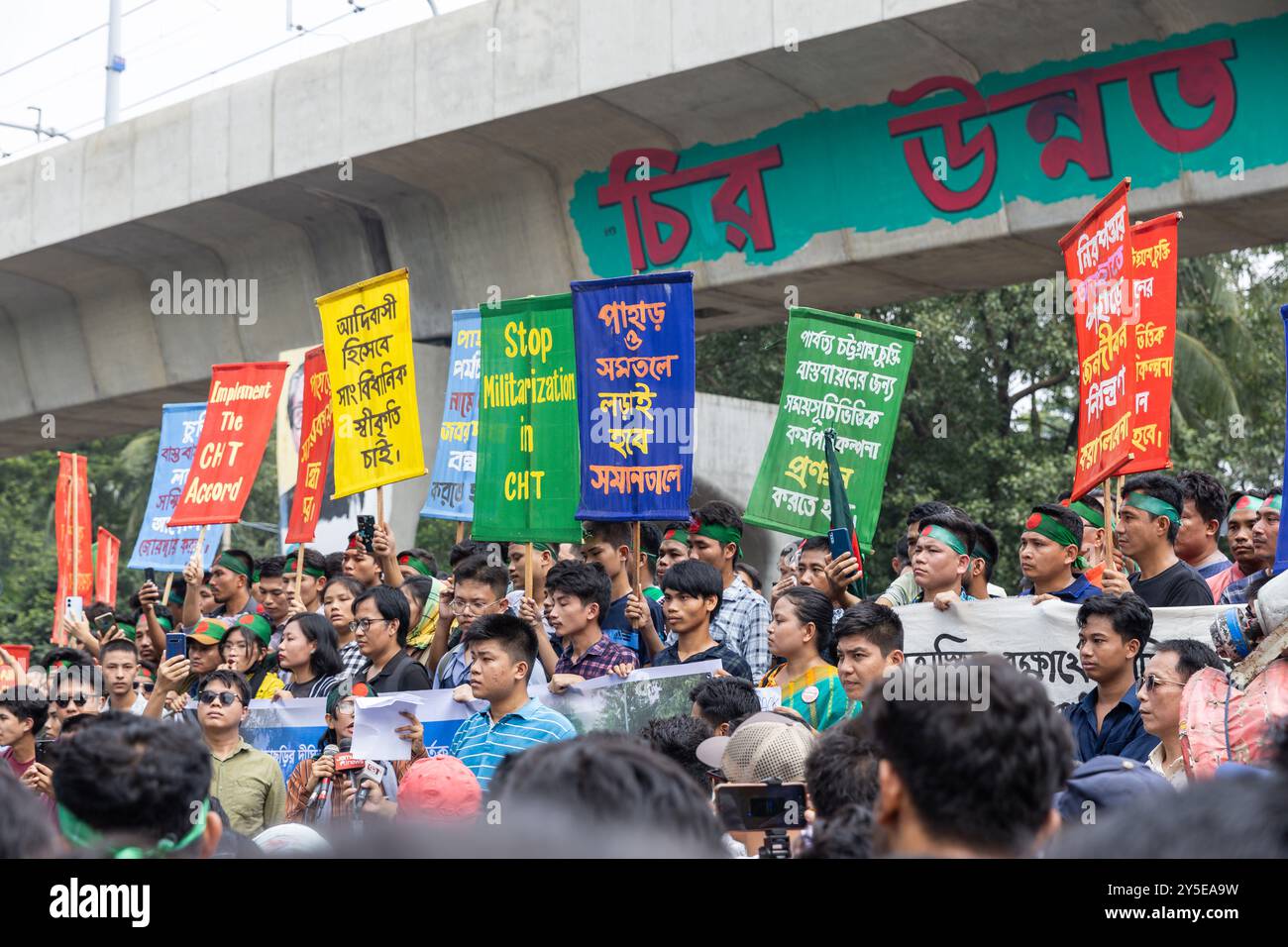 Protest in Dhaka over attacks on minorities indigenous people in ...