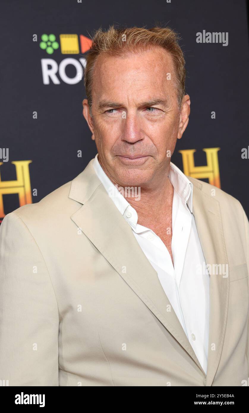 Los Angeles, Ca. 21st Sep, 2024. Kevin Costner at the History Channel's ...
