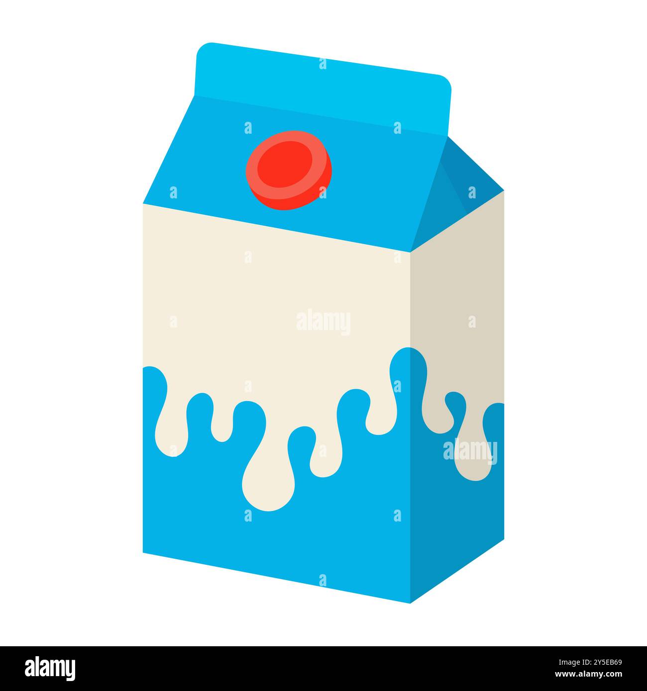 Vector set different carton Cut Out Stock Images & Pictures - Alamy