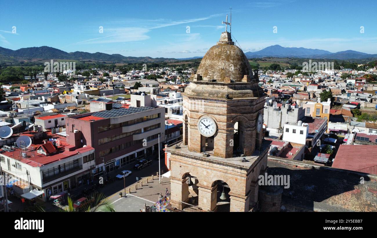 The old concrete Hill in Hermosillo, Sonora Mexoco. There are many cave ...
