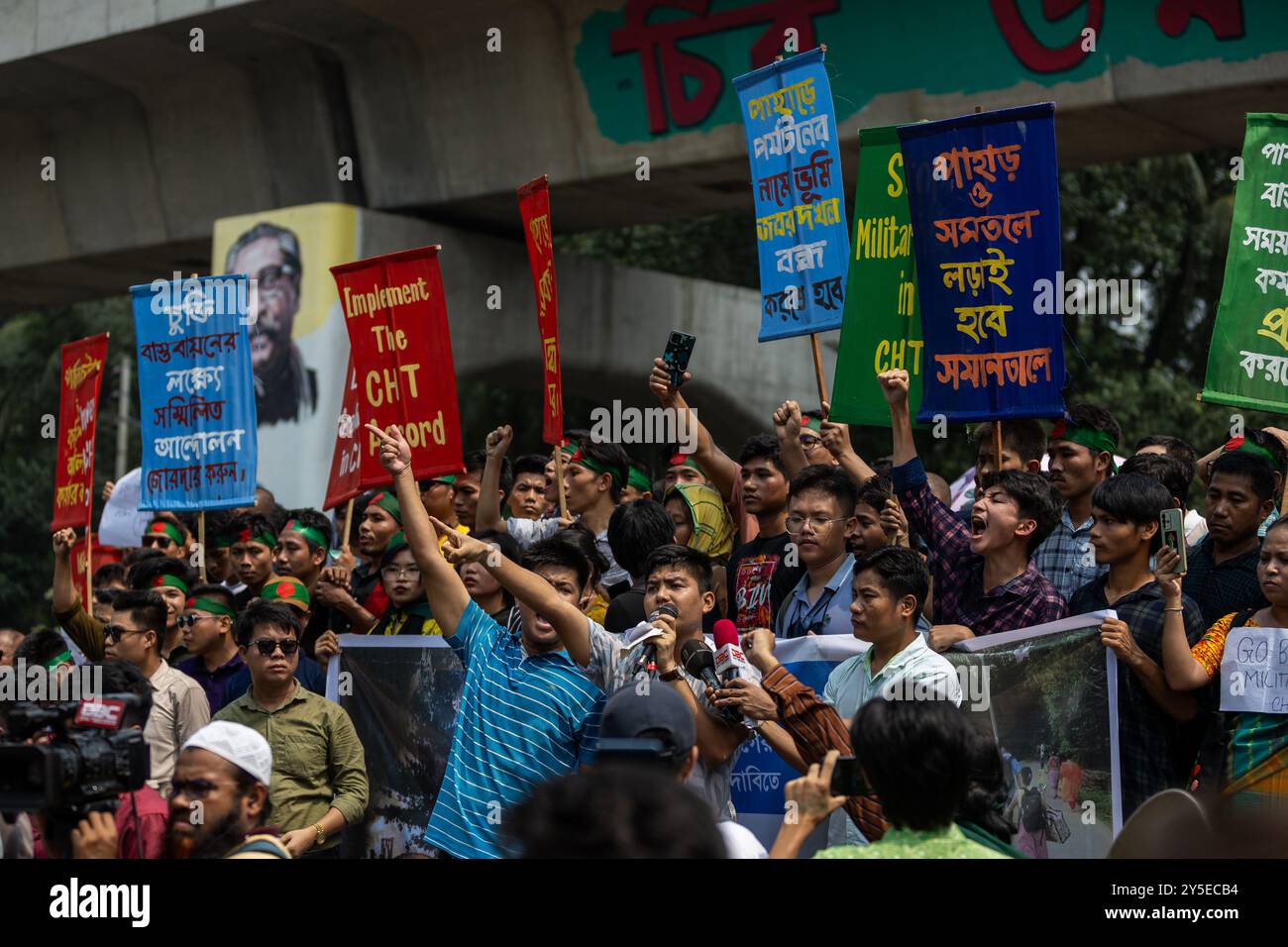 Protest in Dhaka over attacks on minorities indigenous people in ...
