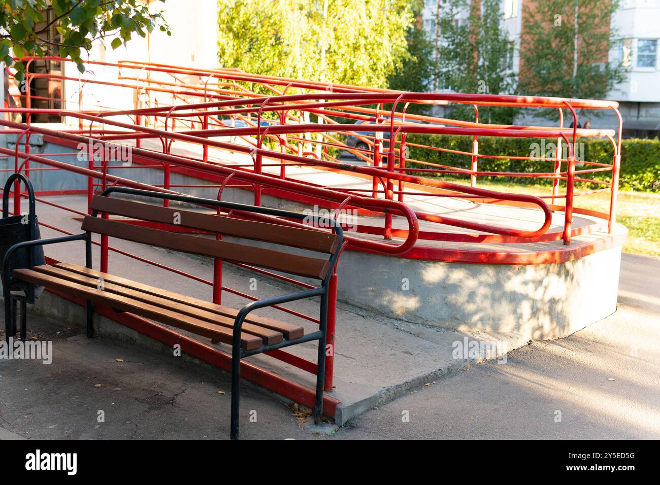 concrete architecture entrance access building disability slope ...