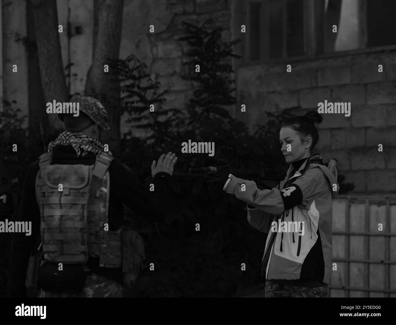 Odesa, Odesa Oblast, Ukraine. September 22 2022. Military exercises in ...