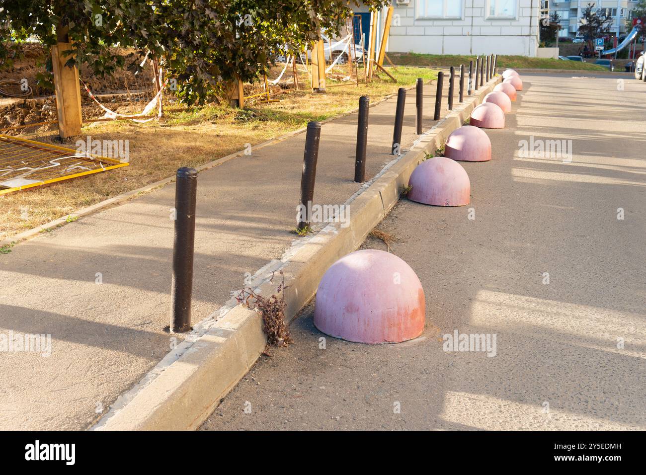 Parking lot blocker hi-res stock photography and images - Alamy