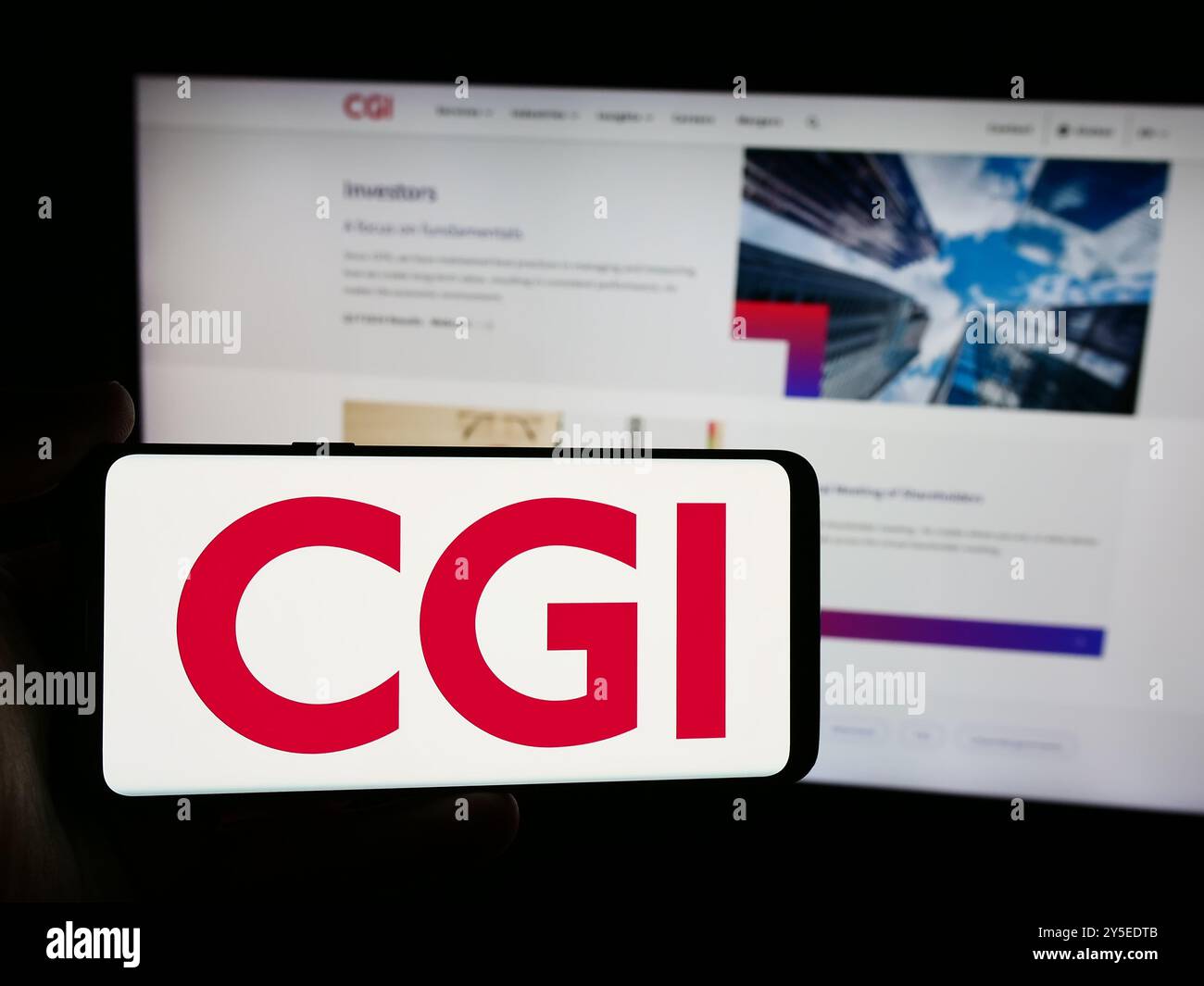 Cgi inc logo hi-res stock photography and images - Alamy