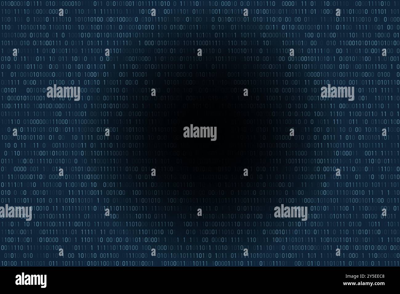 Information flow vulnerability. Binary code and black hole inside Stock Vector Image & Art - Alamy