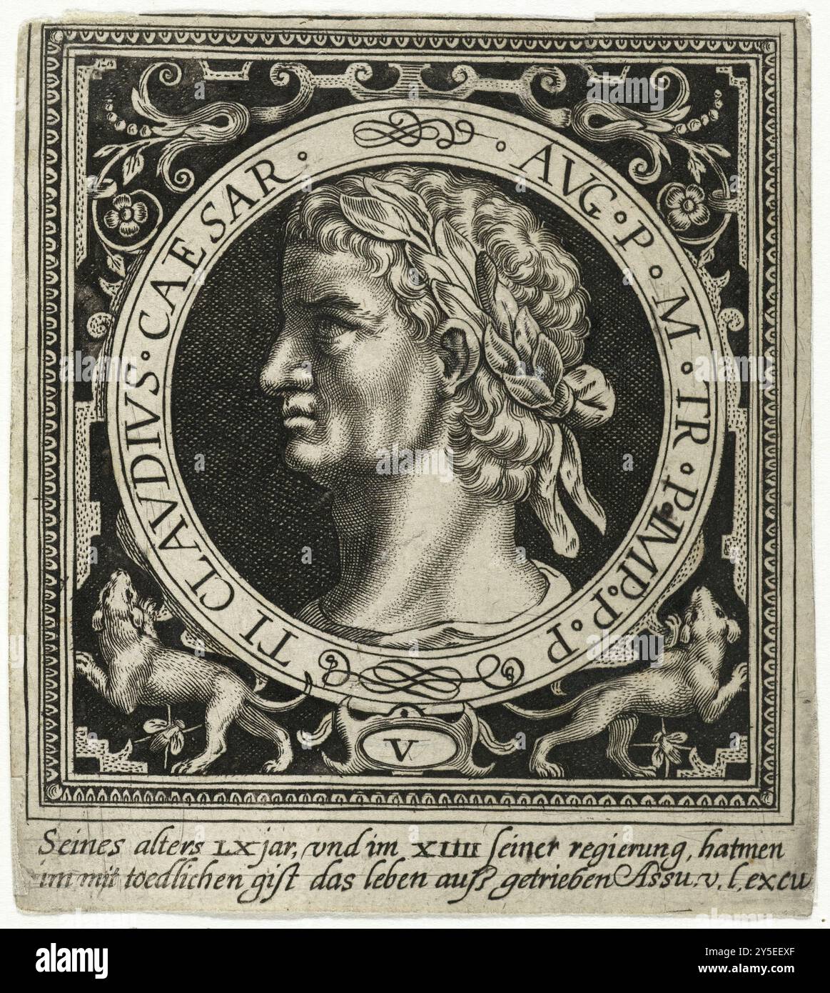 Roman emperor claudius hi-res stock photography and images - Alamy