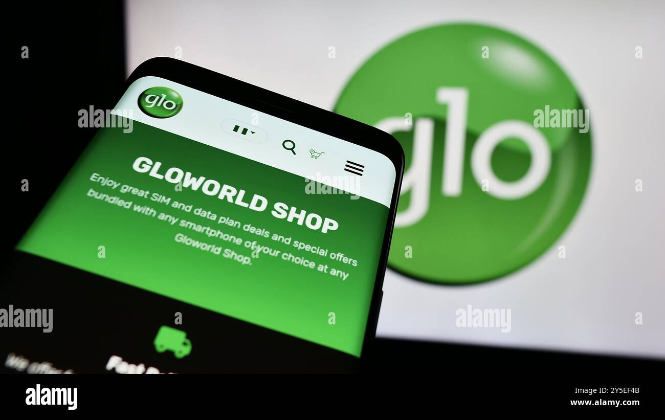 Glo business logo hi-res stock photography and images - Alamy