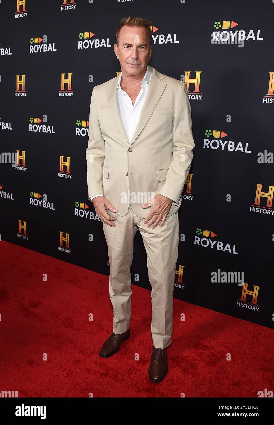 Los Angeles, USA. 21st Sep, 2024. Kevin Costner arriving to The HISTORY ...