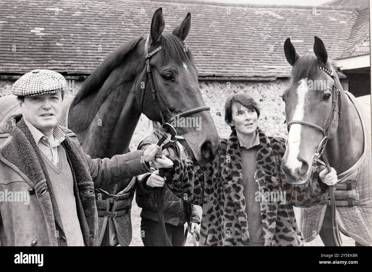 LIKELY LAD ACTOR, JAMES BOLAM AND HIS WIFESUSAN JAMESON WIT THEIR RACE ...