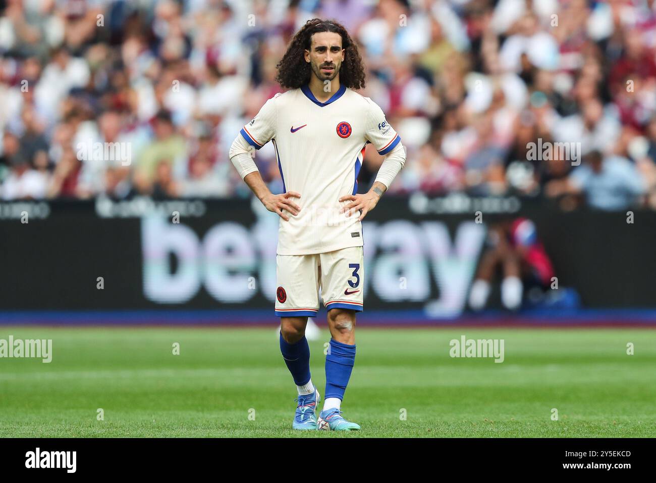 Marc Cucurella of Chelsea during the Premier League match West Ham ...