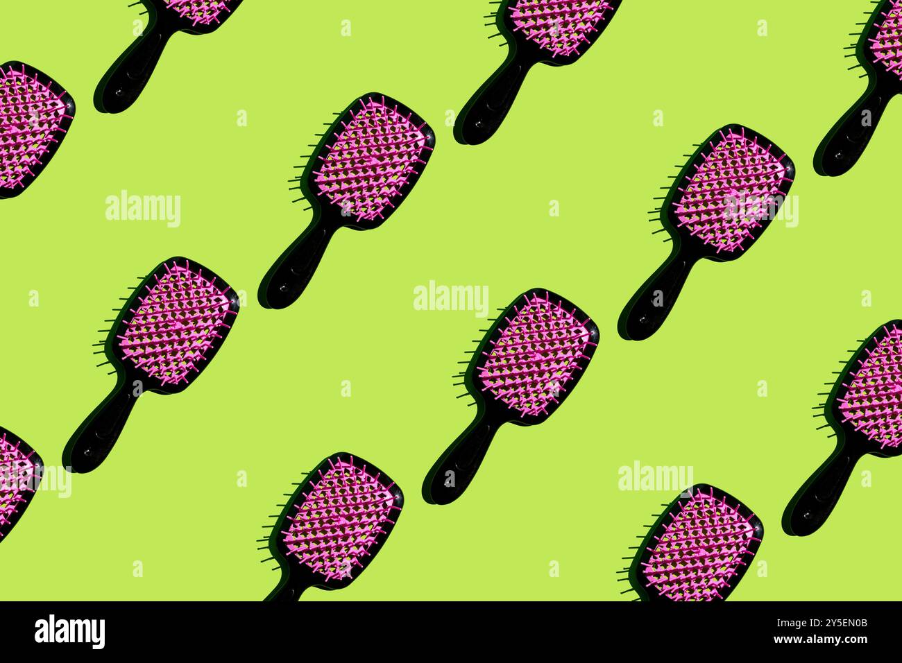 Arrangement of black combs hi-res stock photography and images - Alamy