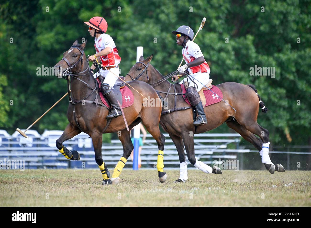 Philadelphia, Pennsylvania, USA. 21st Sep, 2024. Work to ride polo ...