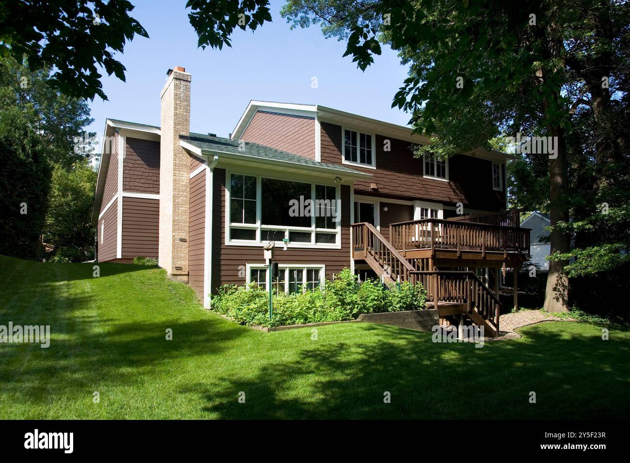 Remodeled back exterior of house hi-res stock photography and images ...