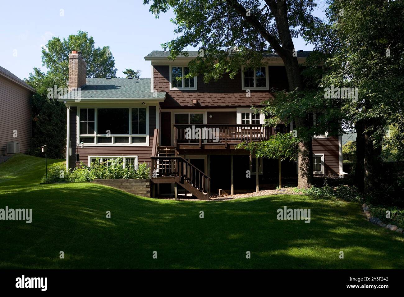 Remodeled back exterior of house hi-res stock photography and images ...