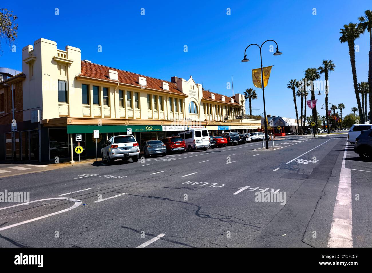 Mildura country town centre, Mildura, Northwest Victoria, Australia ...