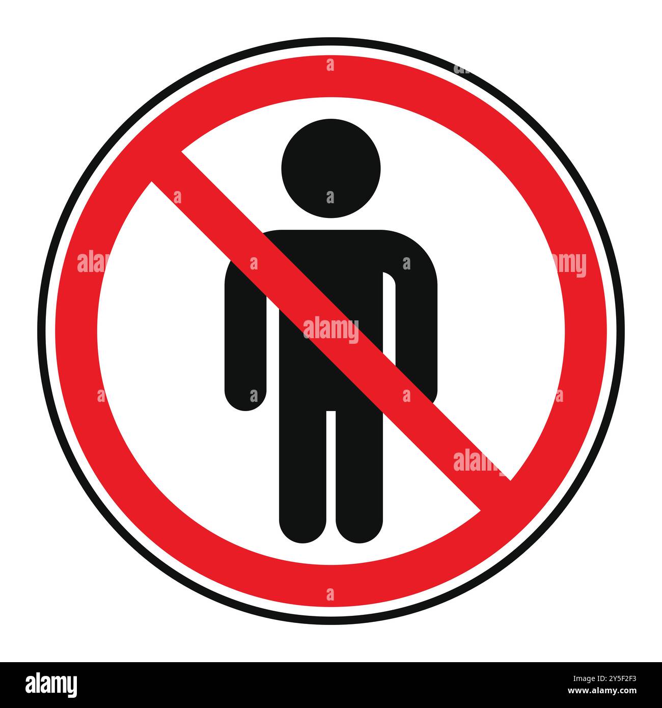 Prohibition icon single design vector illustration Stock Vector Image ...